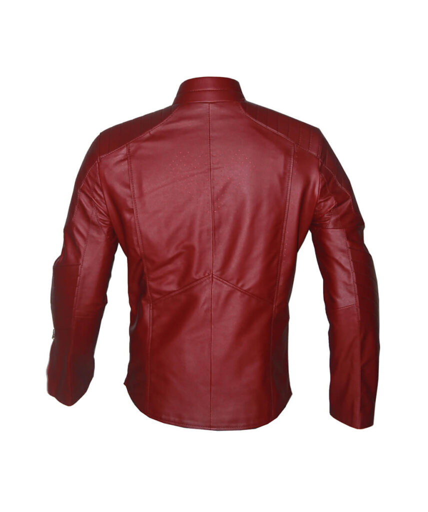 Smallvile Red Superman Leather Jacket