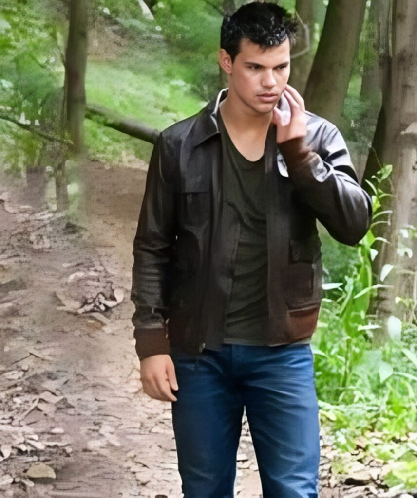 Taylor Lautner Abduction Nathan leather Jacket