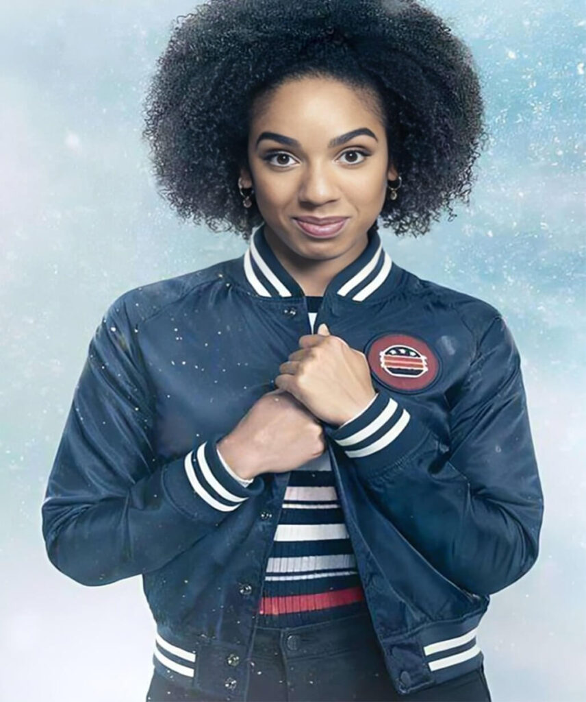 Bill Potts Doctor Who Twice Upon A Time Bomber Jacket