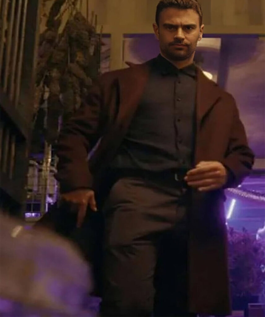 Eddie Halstead The Gentlemen 2024 Brown Long Coat