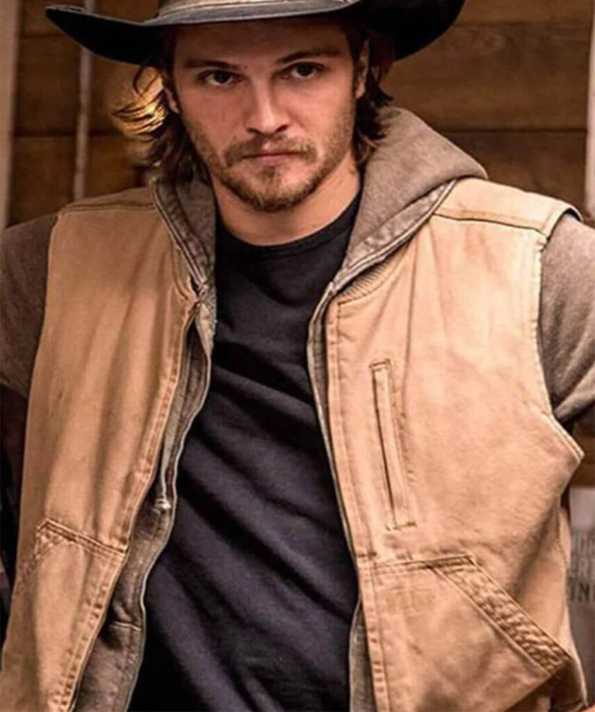 Yellowstone Kayce Dutton Brown Vest