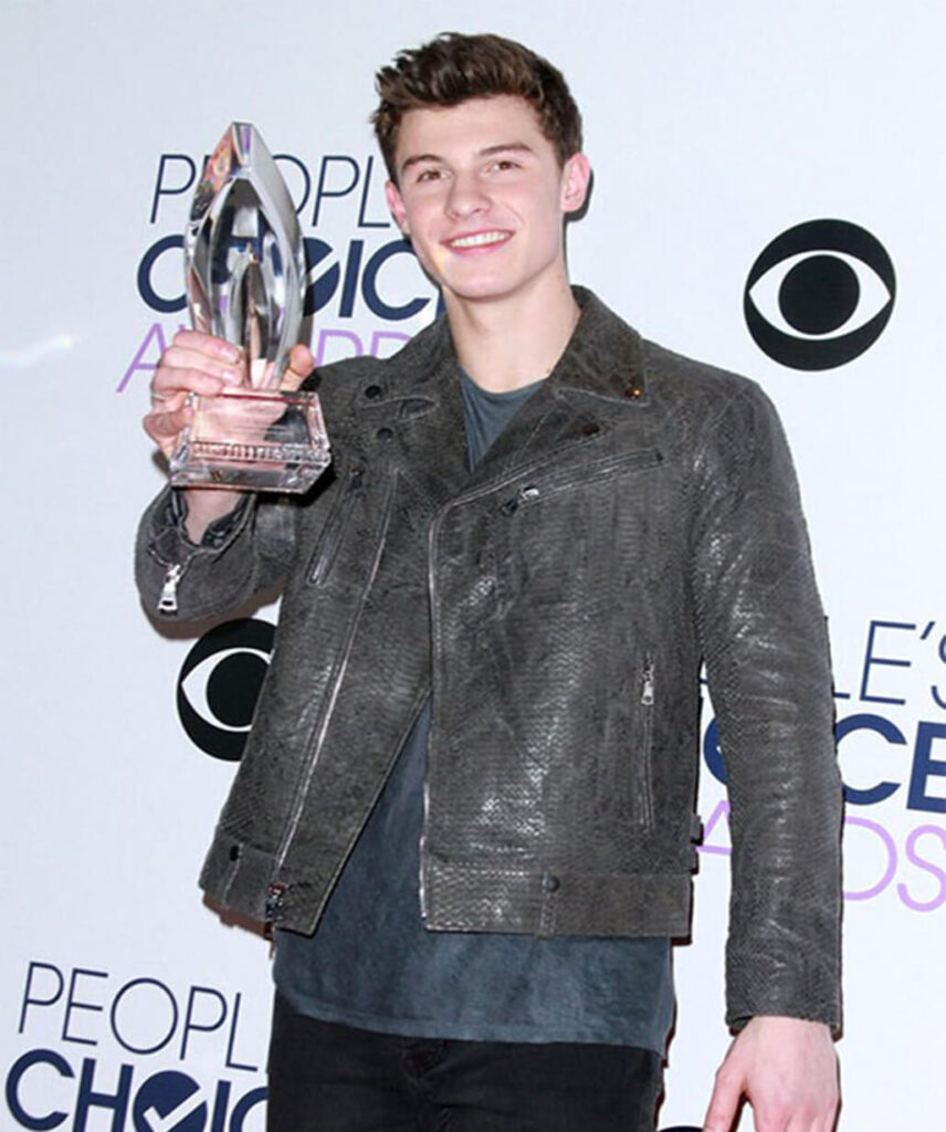Shawn Mendes Leather Jacket