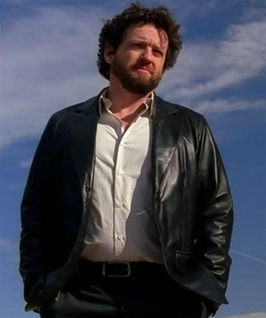 Breaking Bad Declan Black Leather Blazer