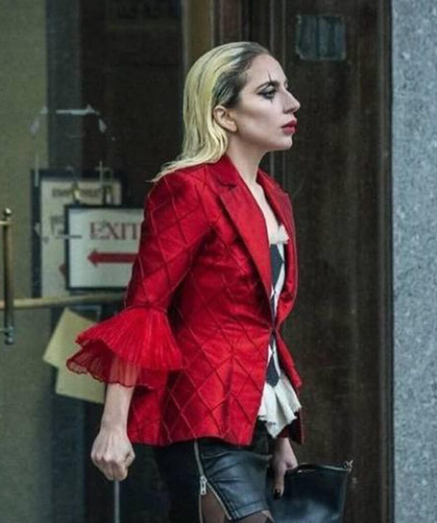 Joker 2 Harley Quinn Red Blazer