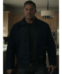 Reacher S02 Jack Reacher Black Jacket