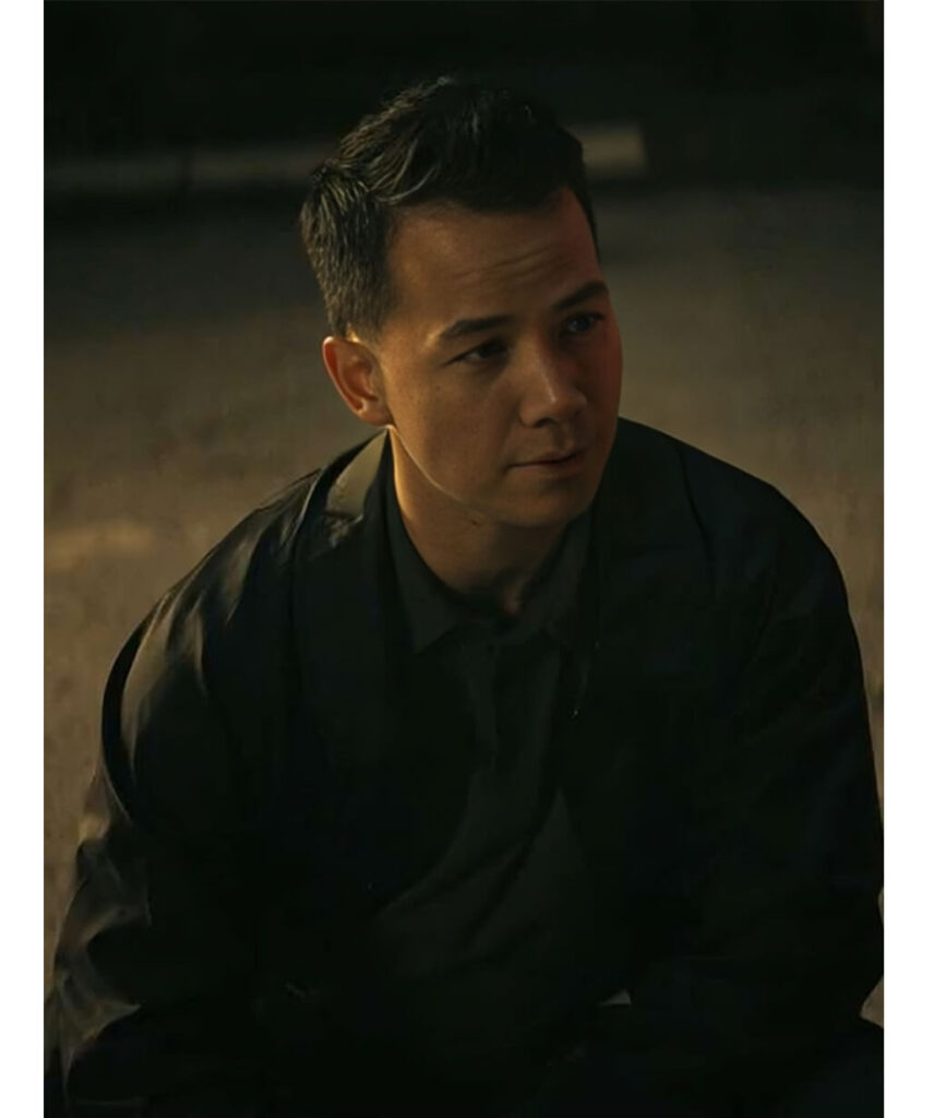 Reacher S02 Tony Swan Black Jacket