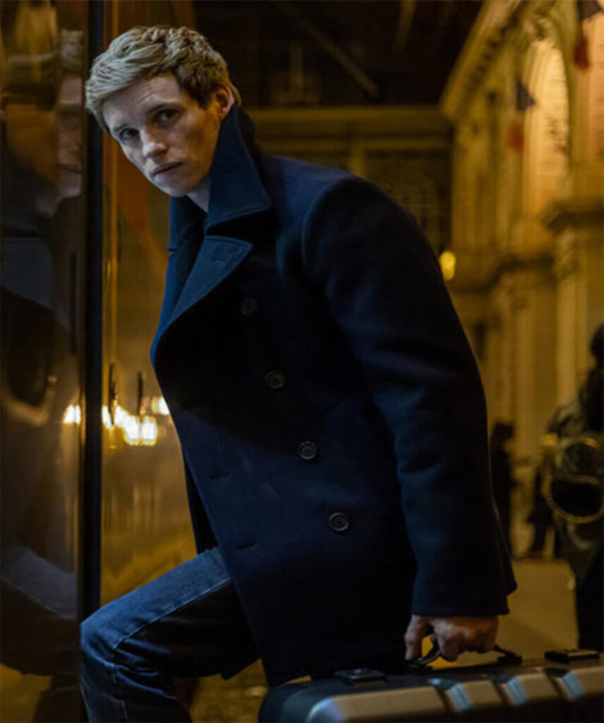 The Day Of The Jackal Alexander Duggan Black Peacoat