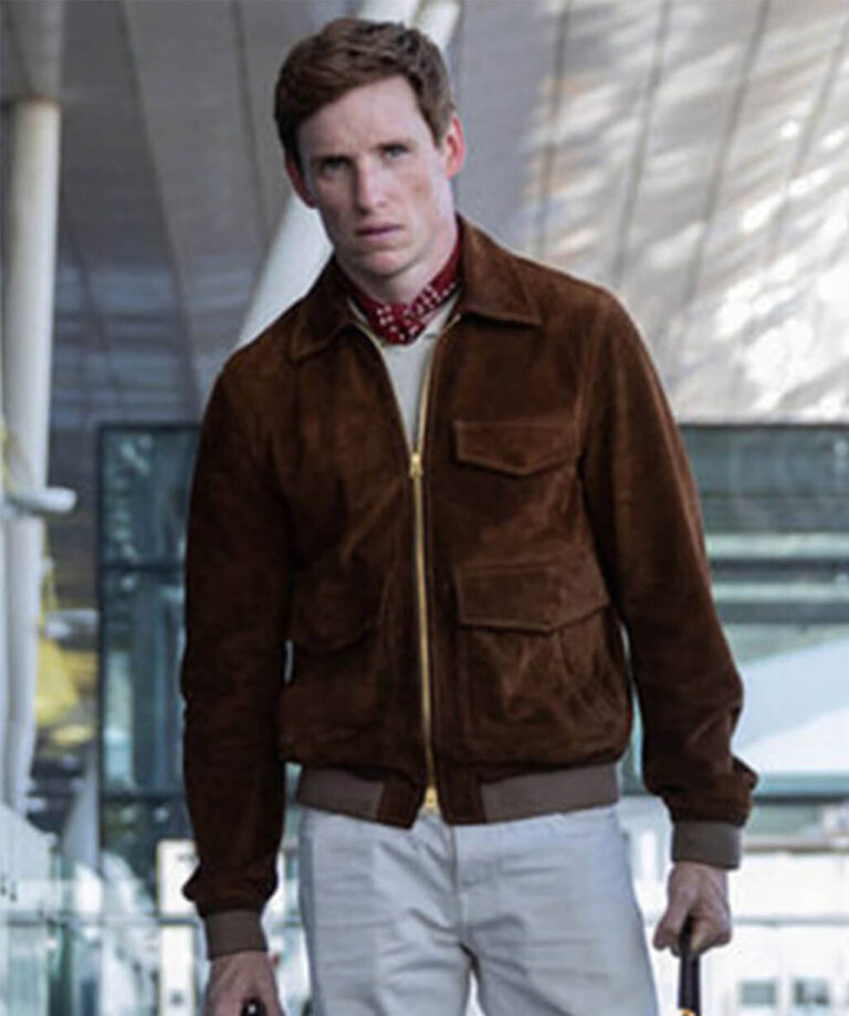 The Day of the Jackal Alexander Duggan Brown Suede Jacket
