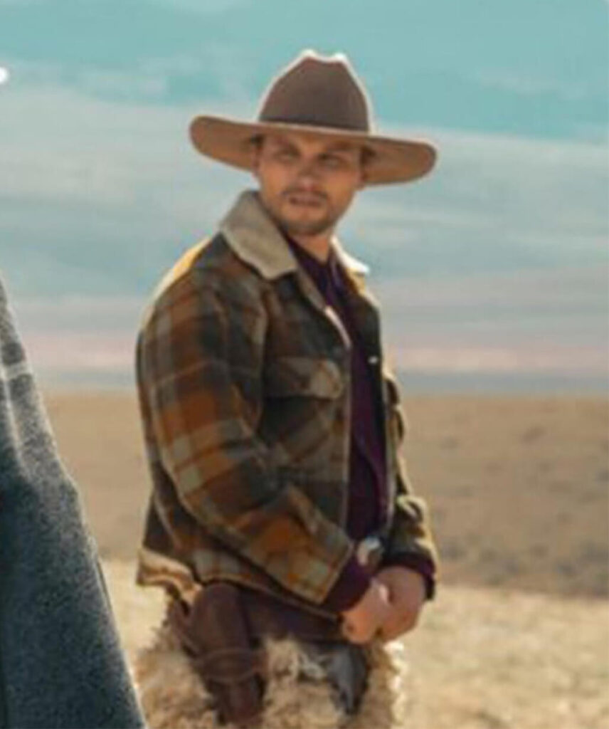 Tv Series 1923 Jack Dutton Wool Shearling Jacket