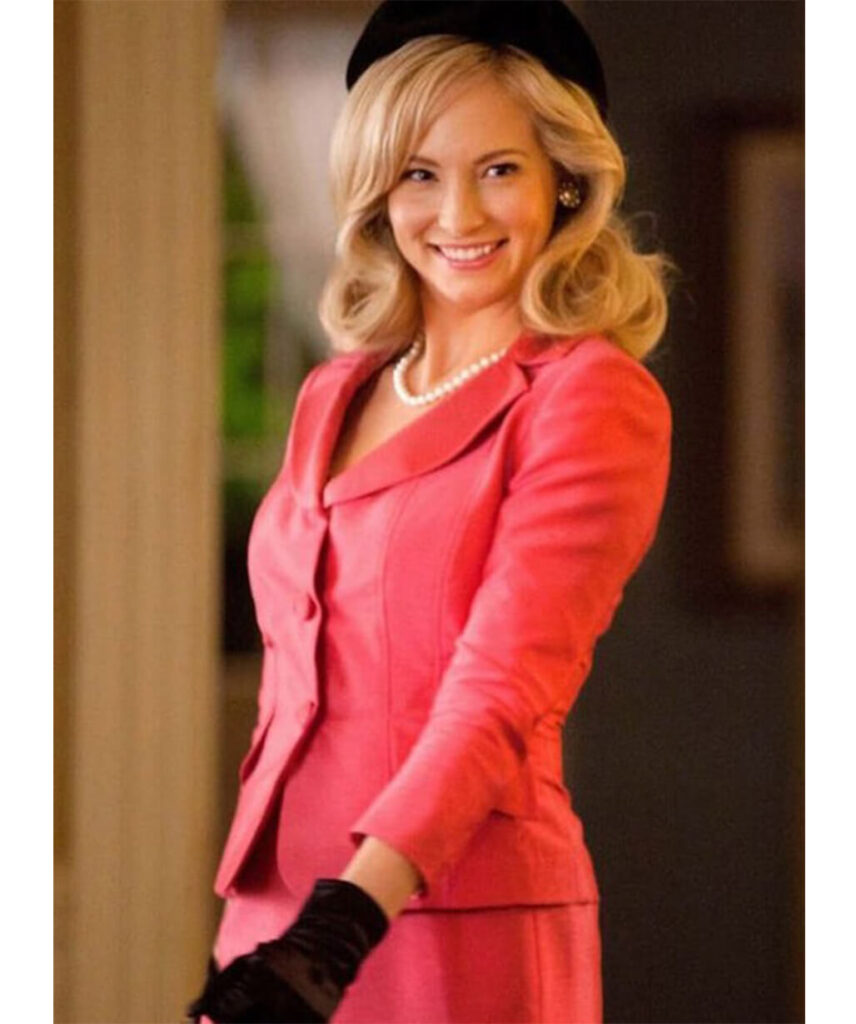 Candice King The Vampire Diaries Pink Blazer