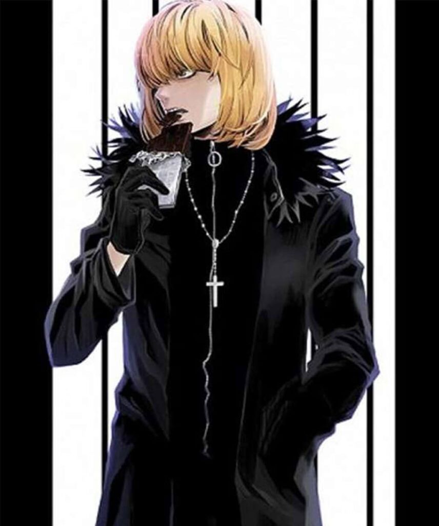Death Note Mello Black Coat Outfit