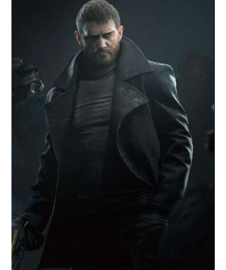 Resident Evil Village Chris Redfield Black Coat