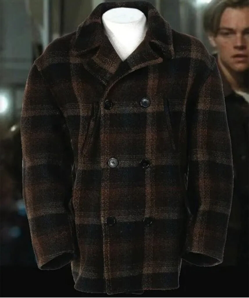 Titanic Leonardo Dicaprio Jack Dawson Wool Coat