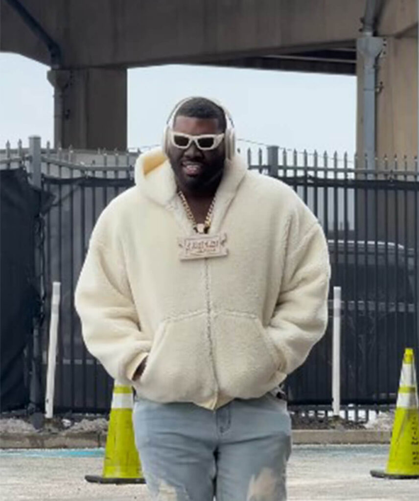 Mekhi Becton Fur Hooded Jacket