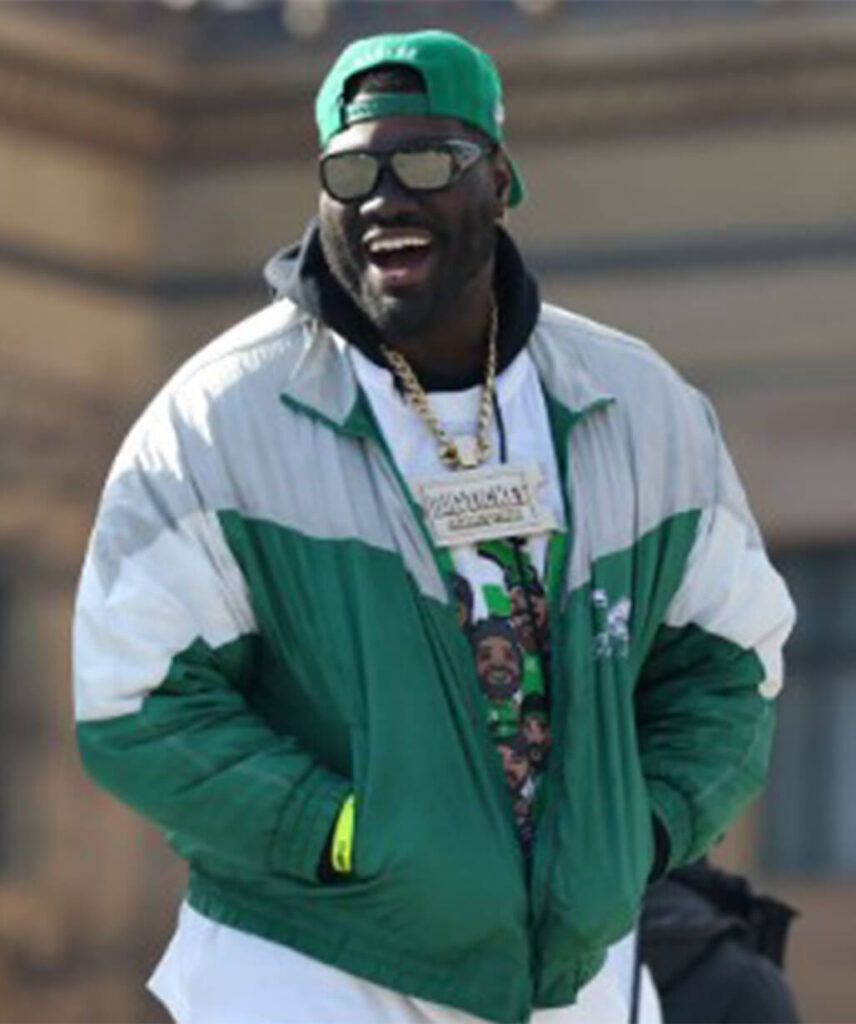 Mekhi Becton Green Track Jacket