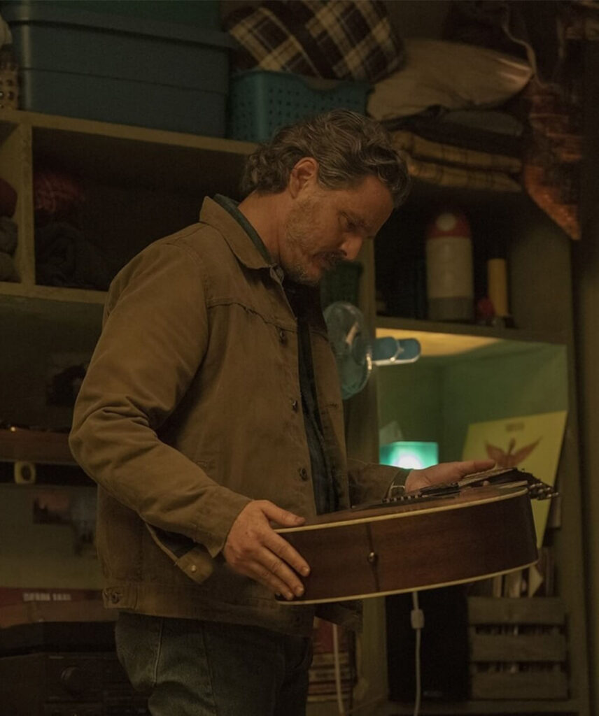 Pedro Pascal The Last of Us Joe Anderson Brown Jacket