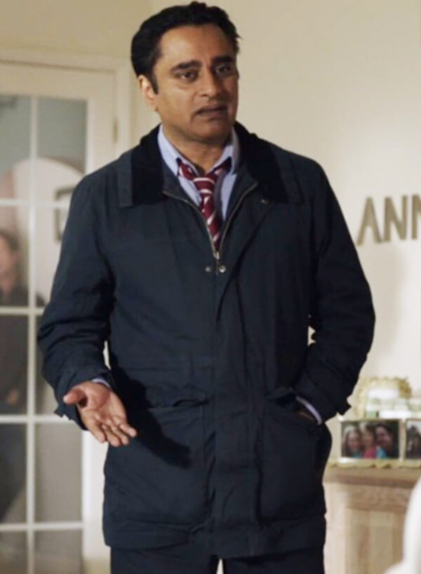 Sanjeev Bhaskar Unforgotten Sunil Sunny Grey Jacket
