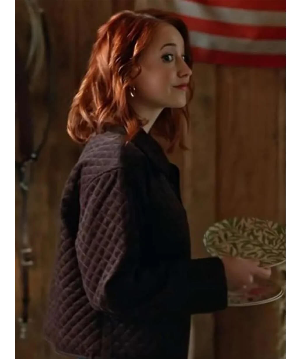 Emily Tennant The Wish Swap 2025 Casey Quilted Jacket